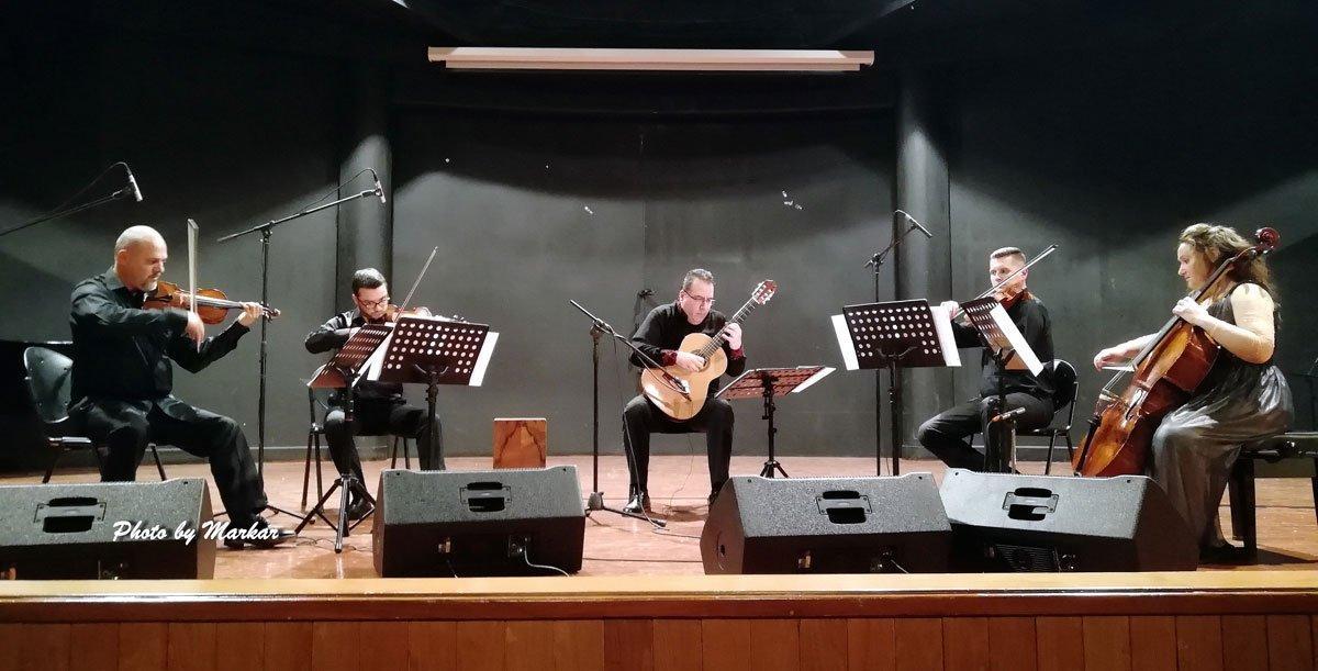 Nran Tsayne String Quintet Performs in Lebanon - Hamazkayin